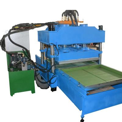 China Rubber Tile Vulcanizing Press with automatic Push-Out Device for sale