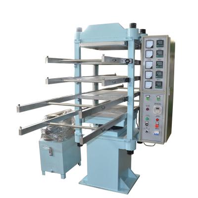China Automatic Rubber Tile Vulcanizing Press for Sports Floor Tile Production Line for sale