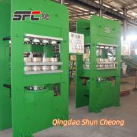 China Hydraulic Rubber Vulcanizing Press with 4.00MN Total Pressure 1200x1200mm Platen Size and PLC Control System for sale