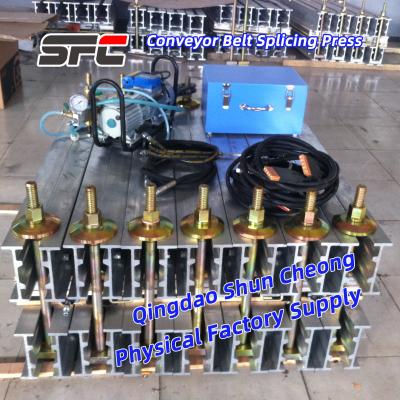 China Automatic Temperature Control Conveyor Belt Splicing Press for sale