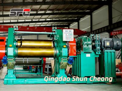 China Automatic Grade Vertical Structure 2 Roller Calender for Rubber Processing for sale