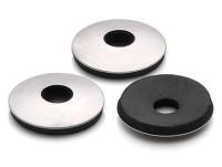 China Aluminum EPDM Adhesive Seal Washer / Custom Rubber Press Machine for sale