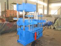 China Hydraulic Rubber Vulcanizing Press for Automatic PLC Control Rubber Car Mat Making for sale