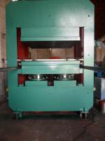 China Frame Plate Vulcanizing Press with PLC Control Nodular Cast Iron and Electric Heating for Rubber Mat for sale
