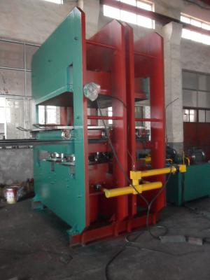 China Frame Automatic Rubber Plate Vulcanizing Press with Push-Pull Mold and Customizable Design for sale