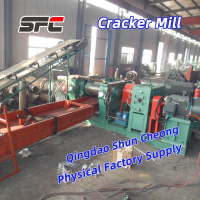 China XKP-400 Rubber Cracker Mill for Tire Recycling for sale