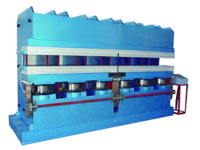 China Custom-Made C Type Vulcanizing Machine with Dual-Action Cylinders and PLC Control for Efficient Rubber Processing for sale