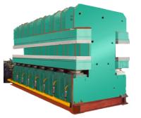China Frame Type Plate Vulcanizer Press with Push-Pull Device for sale