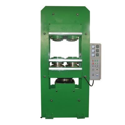 China Hydraulic Rubber Vulcanizing Press with 4.00MN Total Pressure 1200x1200mm Platen Size and PLC Control System for sale