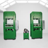 China Hydraulic Rubber Vulcanizing Press with 4.00MN Total Pressure 1200x1200mm Platen Size and PLC Control System for sale