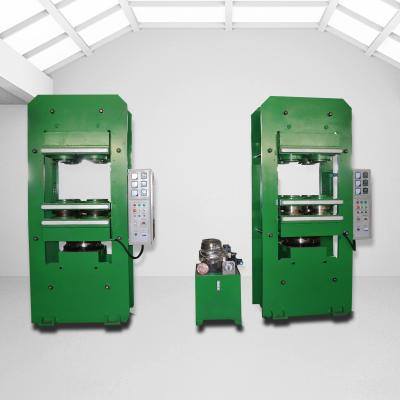 China Hydraulic Rubber Vulcanizing Press with 4.00MN Total Pressure 1200x1200mm Platen Size and PLC Control System for sale