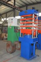 China Column Type Table Tennis Racket Vulcanizing Machine with 1.40 MN Clamping Force, 220°C Heating Temperature, and Full-Automatic Control for sale