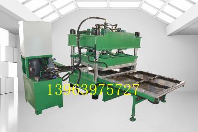 China Automatic 50 Ton Pressure Rubber Tile Vulcanizing Press with 4 Working Layers and Manual Push-Out Device for sale