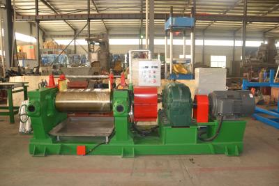China Rubber Mixing Mill with 27.72 M/Min Front Roller Speed and Automatic Dry Oil Lubrication for sale