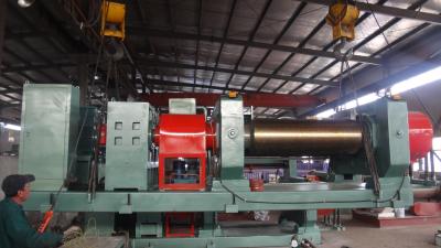 China XK-560 Rubber Mixing Machine with 560mm Roll Diameter 90kw Motor Power and PLC Control Open Mixing Mill for sale