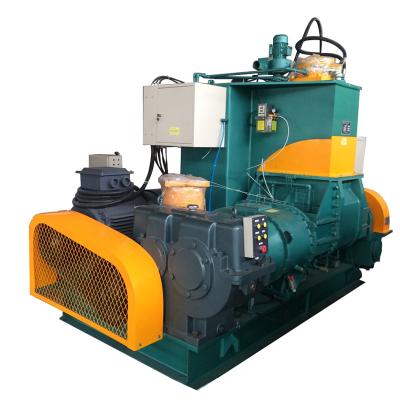China PLC Control Internal Kneader with 75L Mixing Chamber and 30/24.5 R/Min Rotor Speed Rubber Kneader for sale