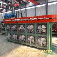 China Air Cooling Rubber Sheet Batch off Cooler with PLC Automatic Control System for sale