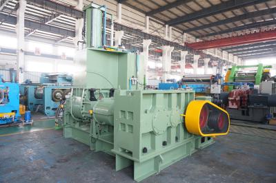 China Auto PLC Control Rubber Kneader with Hard Tooth Reducer and 140° Tilting Angle for Efficient Mixing for sale