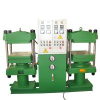 China Frame-type Plate Rubber Vulcanizing Press Machine with Temperature Profile Programming and PLC Control System for sale