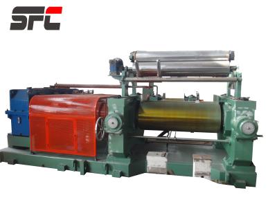 China Open Rubber Mixing Mill with ZSY Series Hard-tooth Reducer Fully Automatic Thin Oil Lubrication and Chilled Alloy Cast Iron Rollers for sale