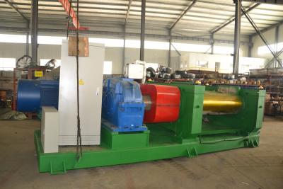 China XK-560 Rubber Mixing Machine with 560mm Roll Diameter 90kW Motor Power and PLC Control Open Mixing Mill for sale