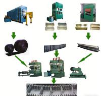 China Cooling Chamber Design Rubber Vulcanizing Press Machine with PLC Control System and Customized Size for sale