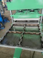China Rubber Vulcanizing Press Machine with 1200x1200 mm Platen Size PLC Controlled Hydraulic System and 2 or 4 Working Layers for sale