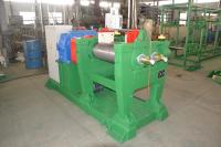 China XK-560 Rubber Mixing Machine with 560mm Roll Diameter 90kW Motor Power and PLC Control Open Mixing Mill for sale