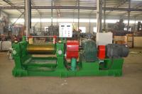 China PLC Control XK-400 Model Two Roll Open Mill Rubber Mixing Machine with 1500 mm Working Length for sale