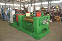 China PLC Control XK-400 Model Two Roll Open Mill Rubber Mixing Machine with 1500 mm Working Length for sale