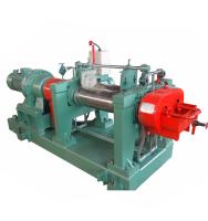 China Custom-Made 560mm Roll Diameter Open Mill with 90KW Motor Power and PLC Control for Rubber Mixing for sale