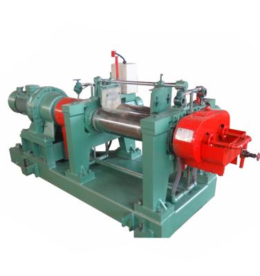 China Custom-Made 560mm Roll Diameter Open Mill with 90KW Motor Power and PLC Control for Rubber Mixing for sale