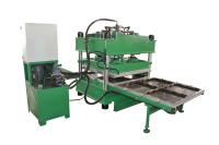 China Semiautomatic Rubber Vulcanizing Press with 1200x1200 mm Platen Size and 2 or 4 Working Layers for Floor Tile Making for sale
