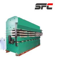 China High-Efficiency 5-Working-Layer Tire Tread Vulcanizing Press with Automatic Hydraulic System for sale