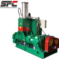 China Automatic Electric Internal Mixer Rubber Kneader with Hard Chromium Plated Surfaces for Efficient Rubber Compound Production for sale