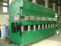 China Five Layer Rubber Tire Tread Making Hydraulic Vulcanizing Press Machine for sale