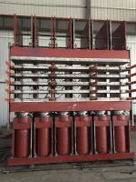 China Five Layer Rubber Tire Tread Making Hydraulic Vulcanizing Press Machine for sale