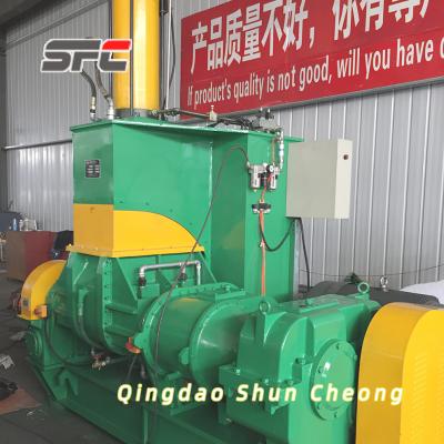 China Factory Price Customized Rubber Kneader with Jachet Structure Mixing Chamber, Hard Chrome Plated Rotors, and PLC Control System for sale
