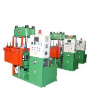 China PLC Control System Rubber Vulcanizing Press with 1.00 MN Total Pressure and Electric Heating for Efficient Silicone Product Manufacturing for sale