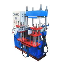 China PLC Control System Rubber Vulcanizing Press with 1.00 MN Total Pressure and Electric Heating for Efficient Silicone Product Manufacturing for sale
