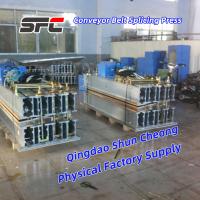 China PLC Controlled Rubber Belt Vulcanizing Joint Machine with Built-in Water Cooling System and 0-400℃ Temperature Range for sale