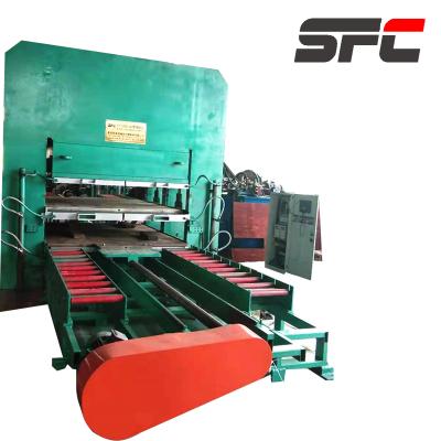 China PLC Control Rubber Pad Vulcanizing Machine with Uniform Pressure Application and 2.2KW Power for sale