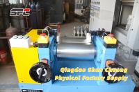 China Lab Silicone Rubber Plastic Open Mixing Mill Mini Small Rolling Mill Machine Two Roll Mill Two Roll Mixing Mill for sale