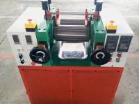 China Lab Silicone Rubber Plastic Open Mixing Mill Mini Small Rolling Mill Machine Two Roll Mill Two Roll Mixing Mill for sale