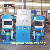 China Duplex Rubber Vulcanizing Press / Duplex Hydraulic Vulcanizing Press Machine for sale