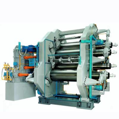 China Precise Control Rubber Calender Machine with PLC Control System Electric Heating and Automatic Operation for sale