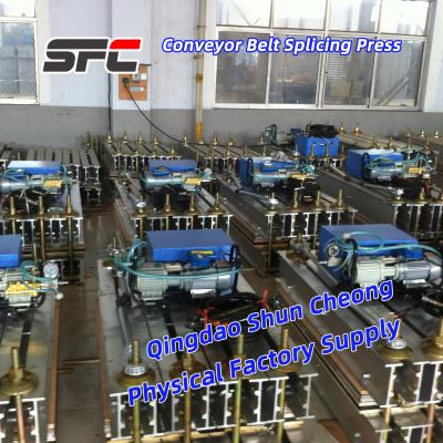 China Rubber Conveyor Belt Hot Vulcanizing Machine 380V/50HZ Conveyor Belt Splicing Press for sale