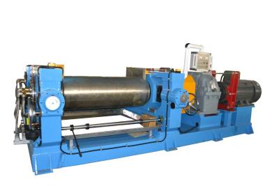 China Two Roll Rubber Mixing Mill with 560mm Roll Diameter, 90kW Motor Power and PLC Control for Efficient Rubber Processing for sale
