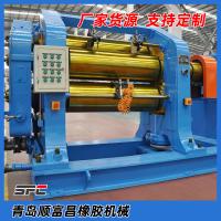 China PLC Control Rubber Calender Machine with Hard-Tooth Reducer and Hollow Roll Design XY Series Three Roll Calender for sale