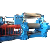 China Factory Direct Rubber Open Mixing Mill with Automatic Thin Oil Lubrication, Integrated Base Design, and Chilled Alloy Cast Iron Roll for sale